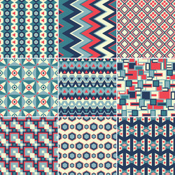 Classic patterns Royalty Free Vector Image - VectorStock
