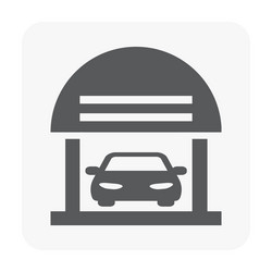 Car center icon Royalty Free Vector Image - VectorStock