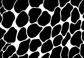 Cow skin print seamless pattern Royalty Free Vector Image