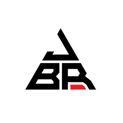 Jbr logo letter design Royalty Free Vector Image