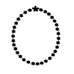 Rose Border Silhouette Vector Images (over 2,500)