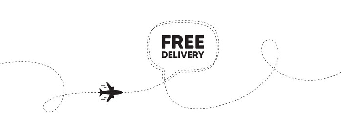 Free delivery tag shipping and cargo service Vector Image
