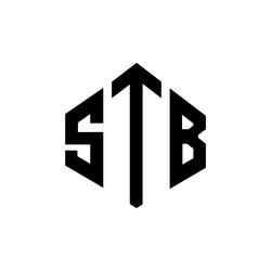 Stb logo letter design Royalty Free Vector Image
