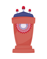 Podium Flag American Vector Images (over 210)