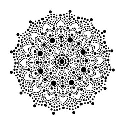 Dot Painting Mandala Vector Images (over 1,000)