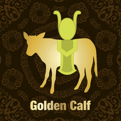 Golden Calf Vector Images (over 120)