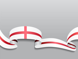 English flag wavy abstract background Royalty Free Vector