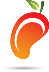 Mango symbol Royalty Free Vector Image - VectorStock
