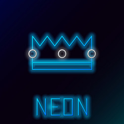 Blue Neon Crown Vector Images (over 310)