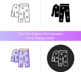 Sleepwear Outline Pajamas Vector Images (over 470)