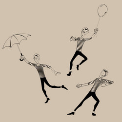 Mime Black Beret Vector Images (over 120)