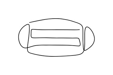 Face Mask Outline Drawing Vector Images (over 2,400)