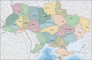 Ukraine Atlas Map Vector Images (over 560)