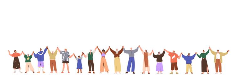 Crowd of Cartoon People Standing in Line Vector Images (over 470)