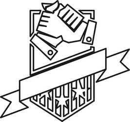 Book education hand commitment teamwork together Vector Image