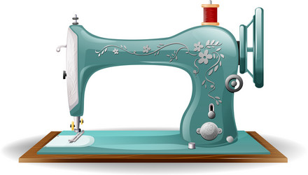 Sewing machine Royalty Free Vector Image - VectorStock