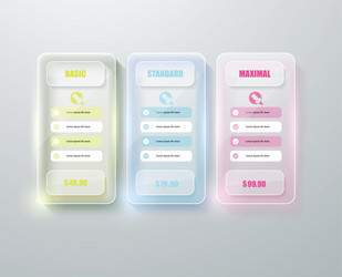 Price tag glossy ui button with pixelated icon Vector Image