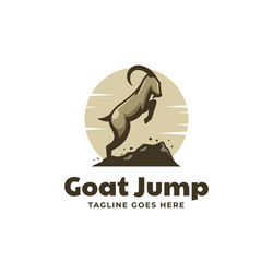 Jumping Goat Vector Images (over 550)