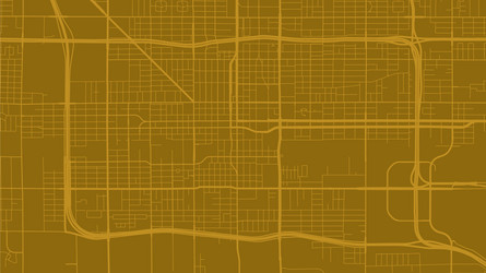 Phoenix city map capital of the usa state Vector Image