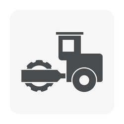 Soil compaction icon Royalty Free Vector Image