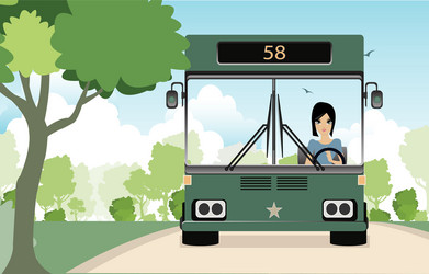 Bus Driver Cartoon Vector Images (over 1,700)