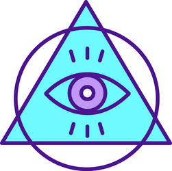 Fake news icon stop propaganda conspiracy sign Vector Image