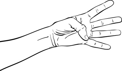 Four Finger Hand Vector Images (over 2,600)