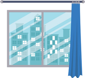 Isolated window design Royalty Free Vector Image