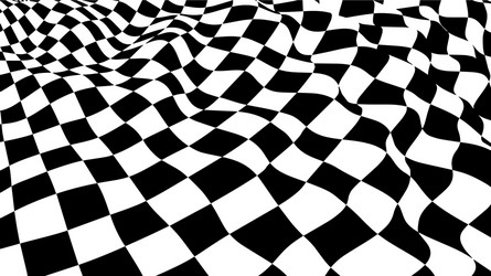 Optical illusion checker texture Royalty Free Vector Image