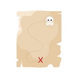 X Marks the Spot Map Vector Images (42)