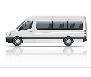 Passenger Van Top View Vector Images (78)