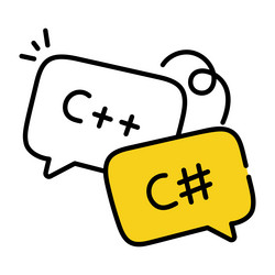 Code messages Royalty Free Vector Image - VectorStock