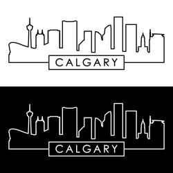 Calgary Skyline Vector Images (over 240)