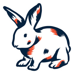 Rabbit Side View Vector Images (over 240)
