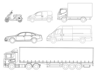 Cars Outline Top View Vector Images (over 830)