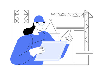 Civil engineer cartoon Vector Images & Graphics for Commercial Use ...