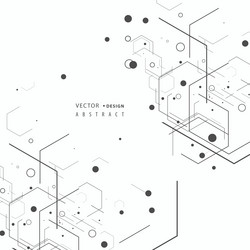 Abstract chemical formula technology business Vector Image