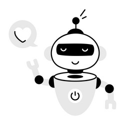 Robot Verification Royalty Free Vector Image Vectorstock