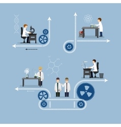 Science and chemistry design Royalty Free Vector Image