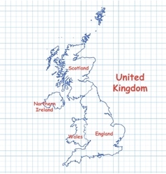 Uk & Map Vector Images (over 720) - VectorStock