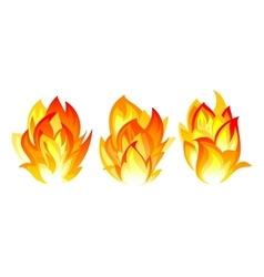 Flames Royalty Free Vector Image - VectorStock