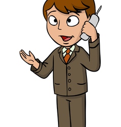 Cartoon man tv Royalty Free Vector Image - VectorStock