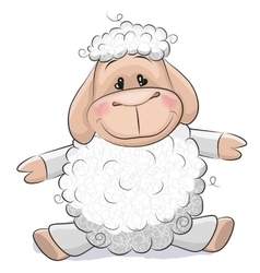 Scared sheep Royalty Free Vector Image - VectorStock