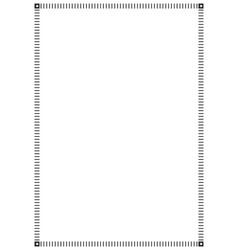 Page border a4 design for project Royalty Free Vector Image