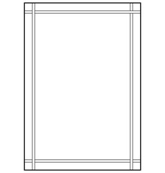 Page border a4 design for project Royalty Free Vector Image