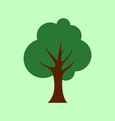 Tree symbol Asia style Royalty Free Vector Image