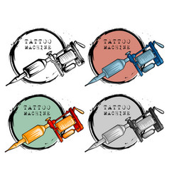 Tattoo Machines 2 Royalty Free Vector Image - VectorStock