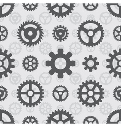 Seamless texture with mechanical gear and cogwheel