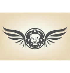 Winged lion Royalty Free Vector Image - VectorStock