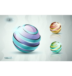 3d web icons Royalty Free Vector Image - VectorStock